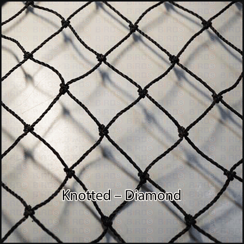 Anti-bird Netting - Knotted - Diamond - BiRDS